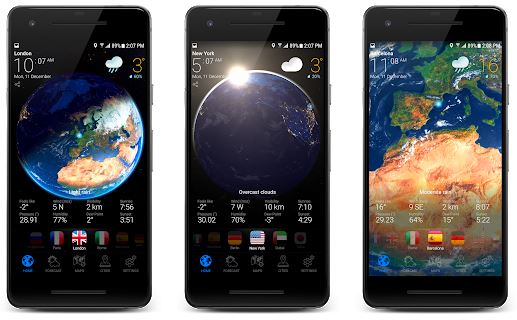 3D EARTH PRO - local forecast APK 1.1.54 b516 (Full/Gratis)